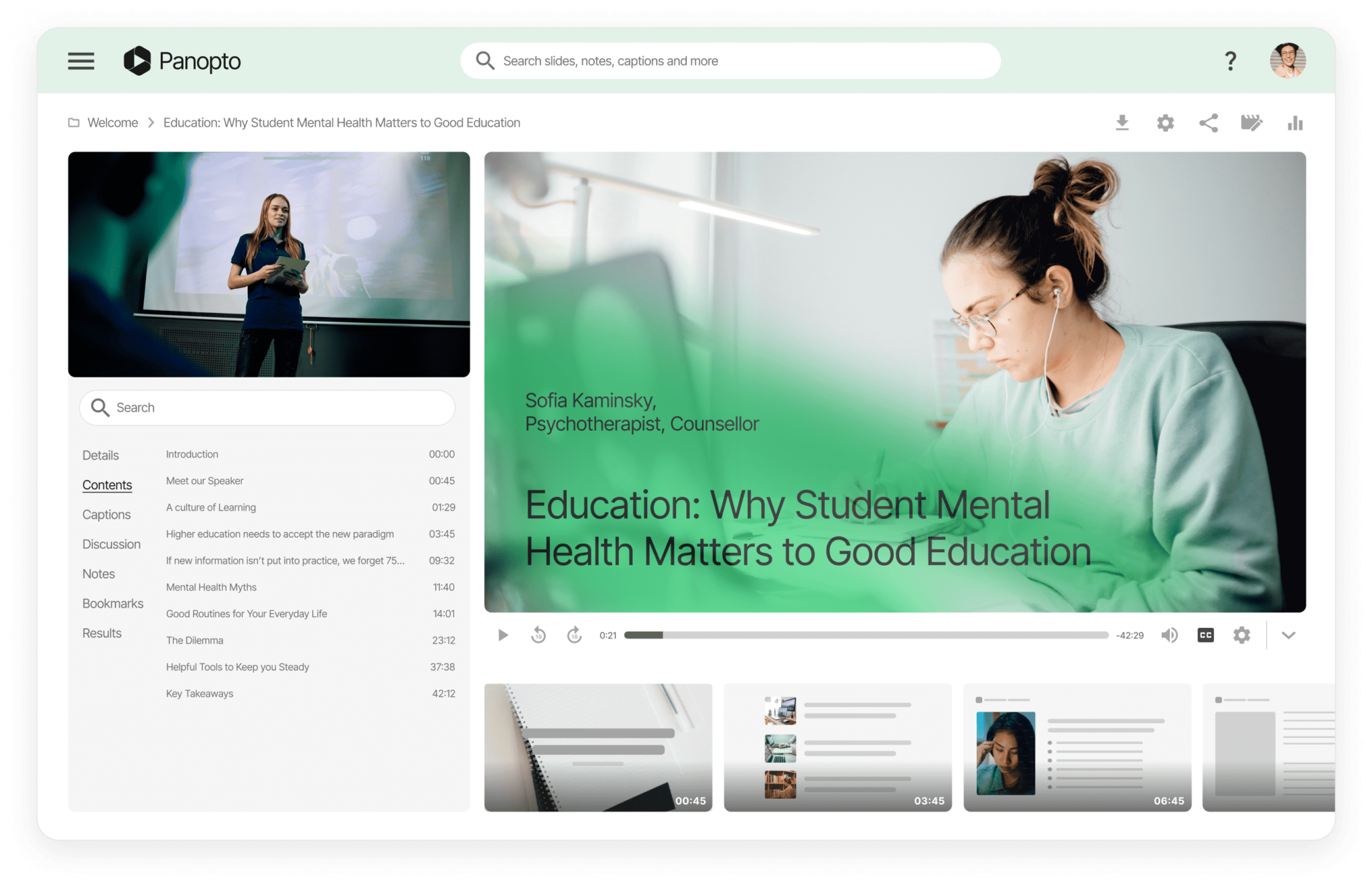 Online Video Library Software | Panopto Platform