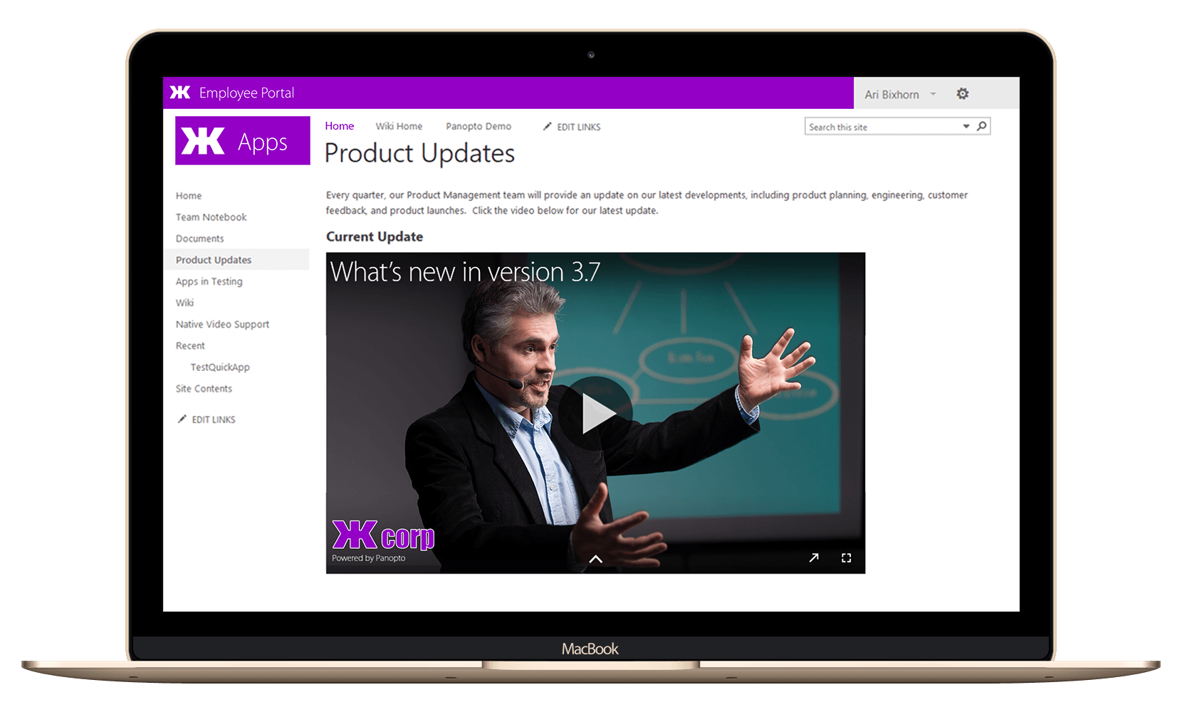 Video Content Management System | Video CMS | Panopto