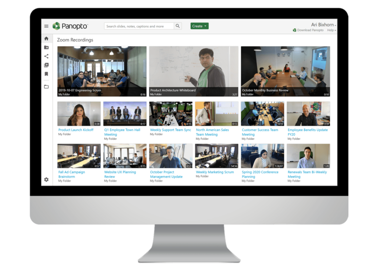 Support for Students - Panopto