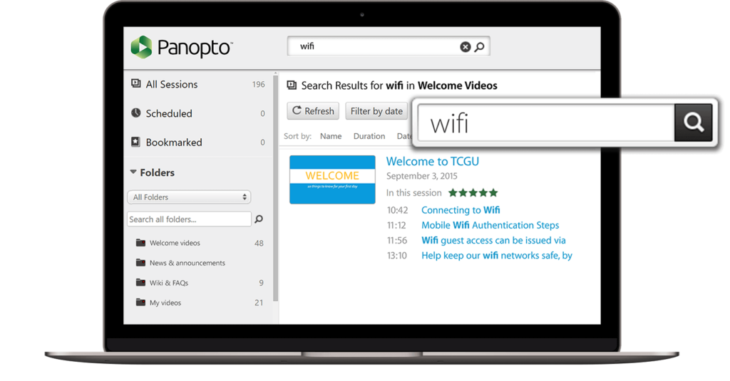 Video Search Engine and Platform | Panopto