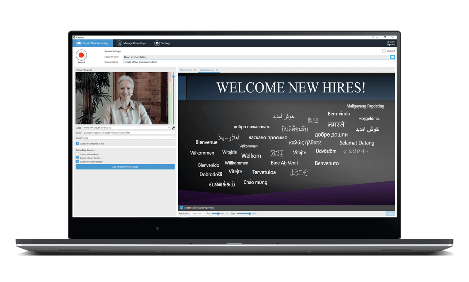 Online Video Recording Software Features | Panopto