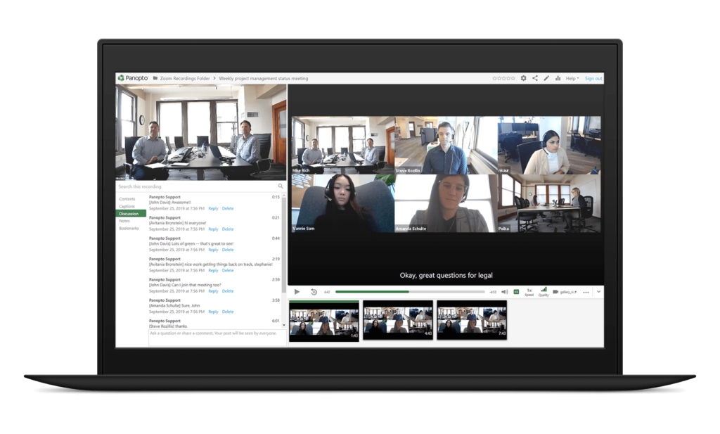 Video Conference Recording Software | Panopto