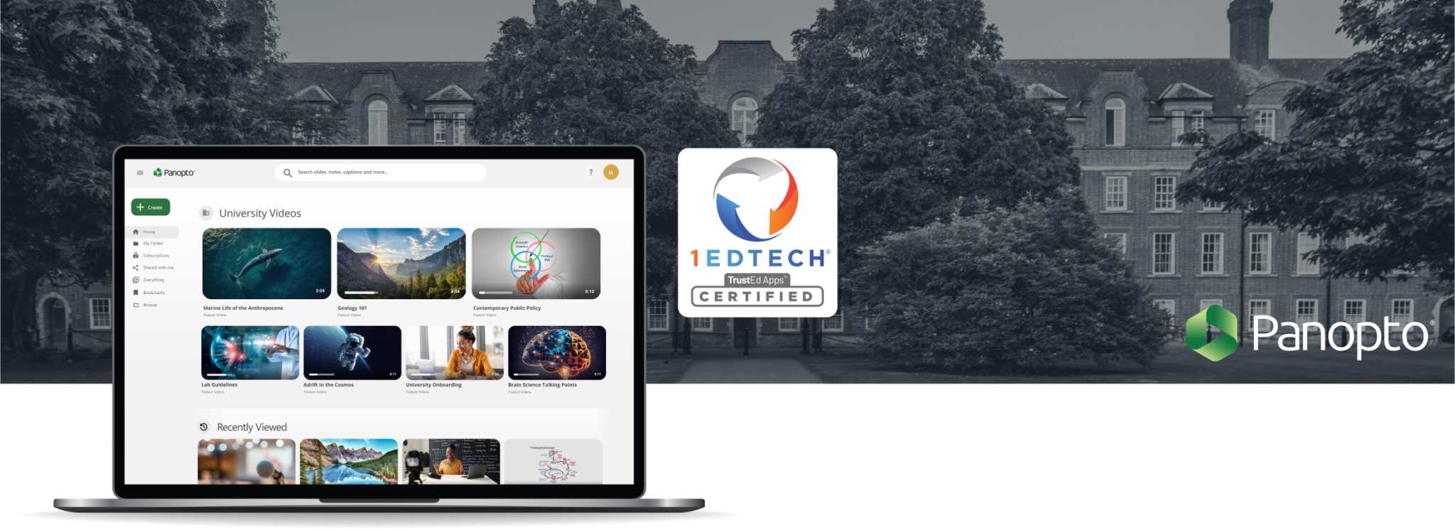 Panopto Achieves LTI Advantage Complete Certification from 1EdTech - Panopto