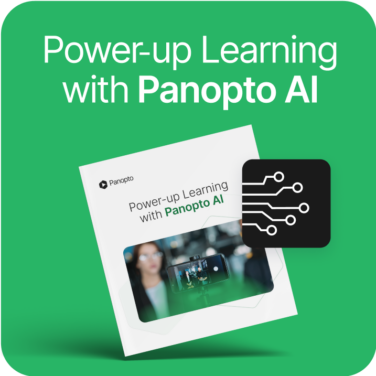 Lecture Capture Software & Recording Platform | Panopto AI