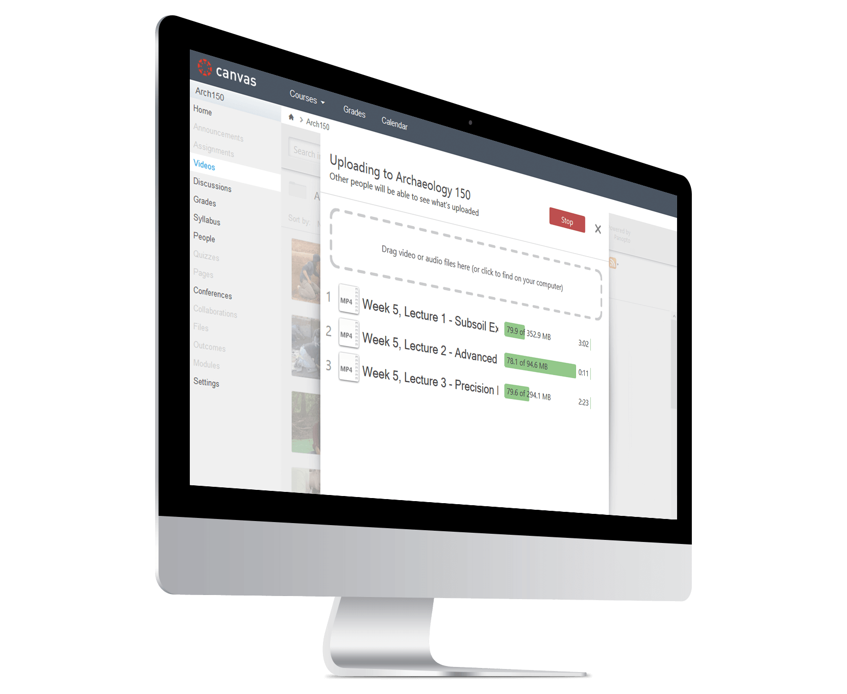 Video for Instructure Canvas LMS - Panopto Video Platform